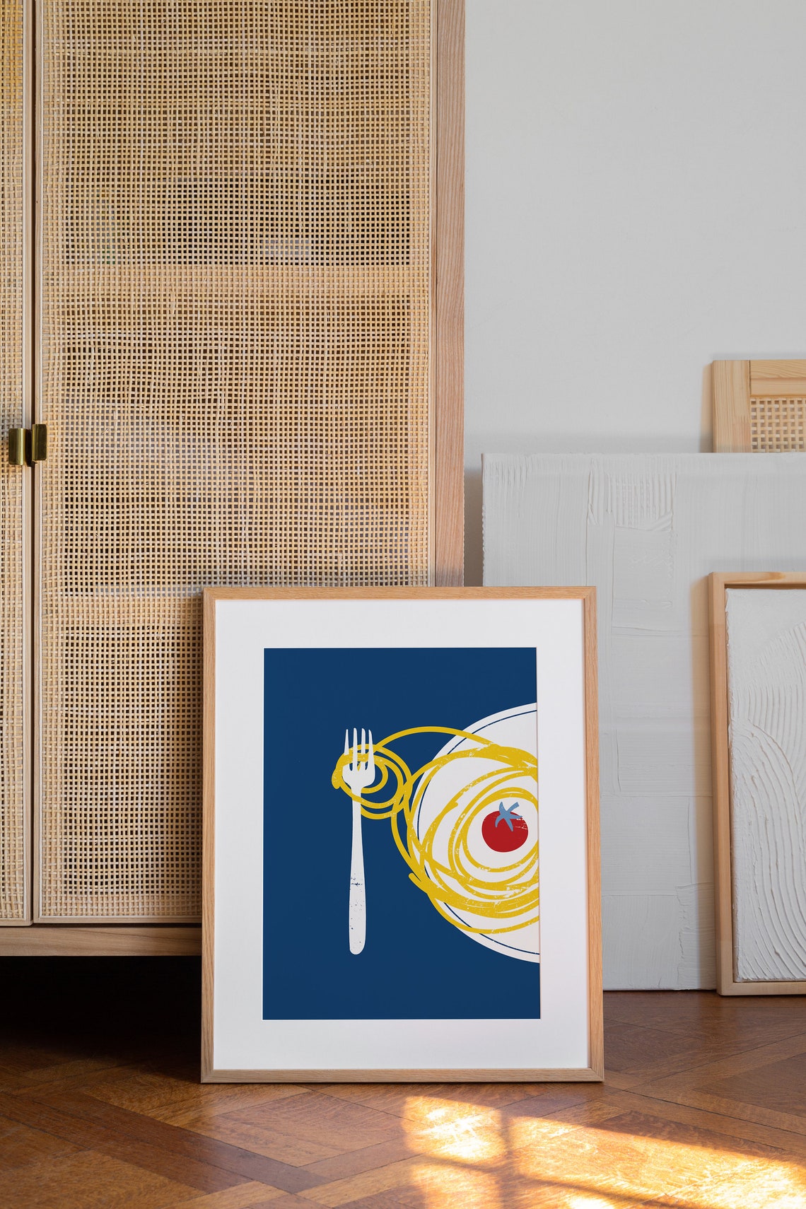 Pasta Poster, Italian Food, Spaghetti Poster, Food Print, Italian ...