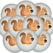 Squirrel Balloons 12", Squirrel Birthday Balloons, Squirrel Party Theme ...