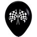 20 Pack Premium Checkered Racing Flag Balloons 10" Racing Party ...