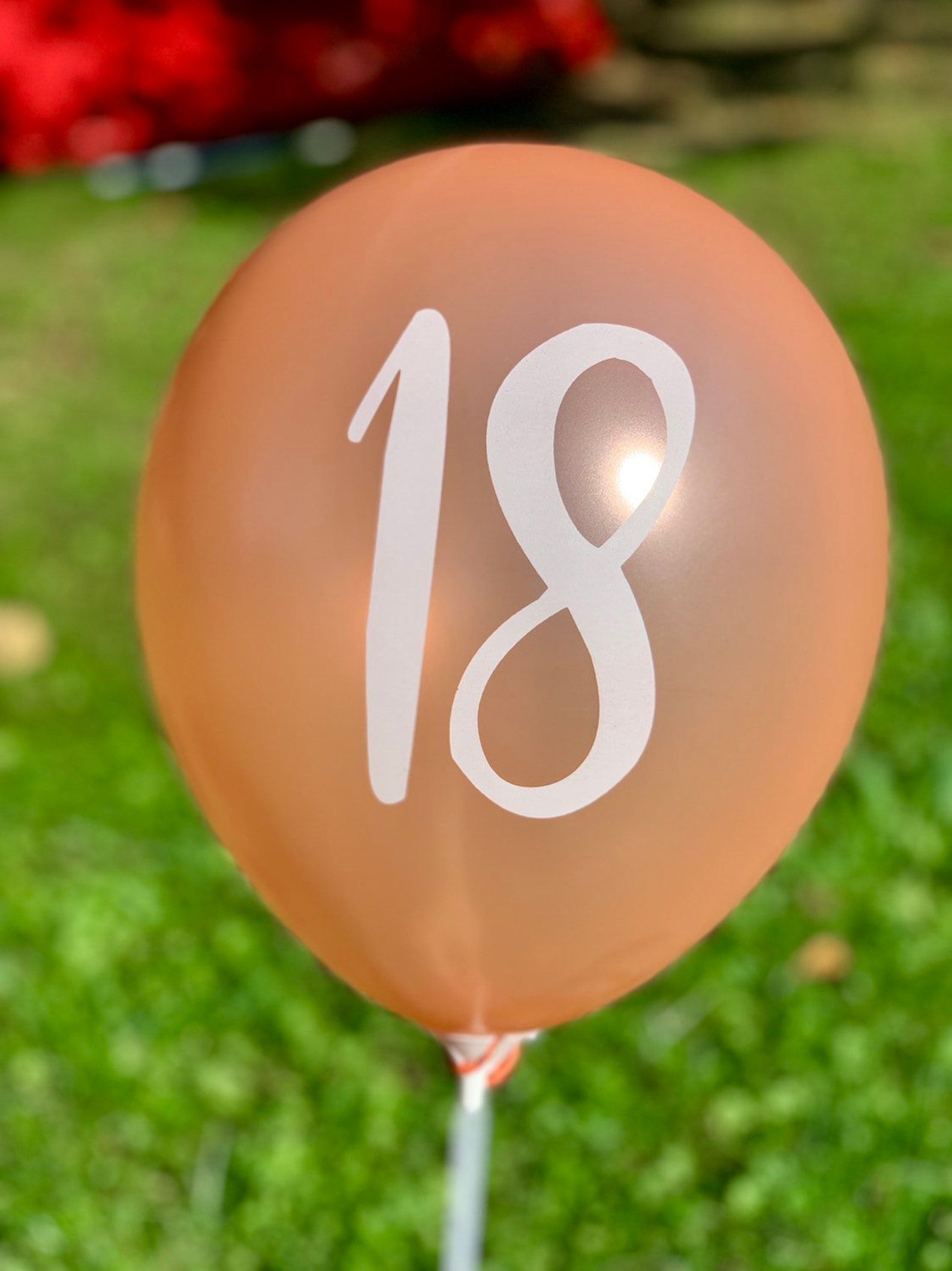 12 Pack 18th Birthday Rose Gold Balloons 12 18th | Etsy