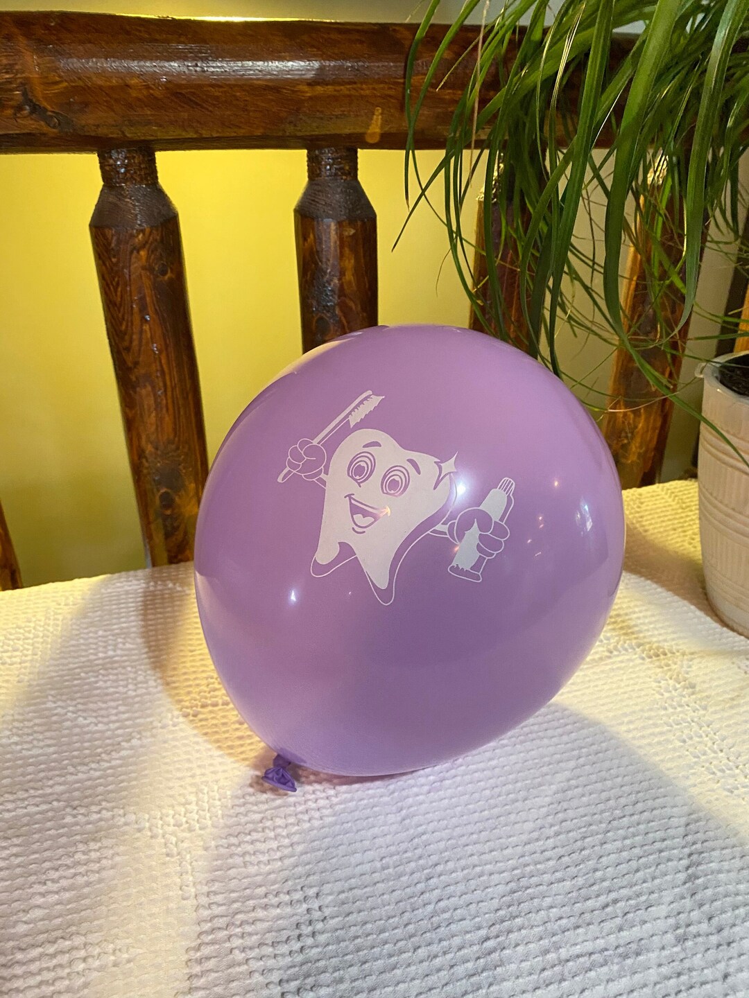 12 Pack Tooth Balloons Dentist Balloons Orthodontist - Etsy