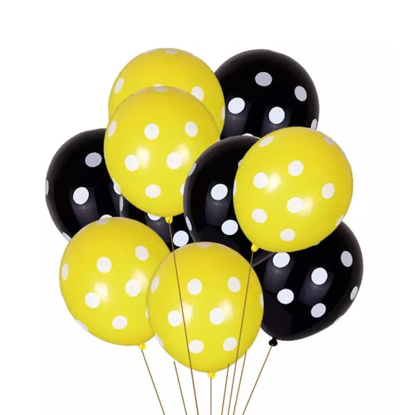 Polka Dot Balloons - Etsy