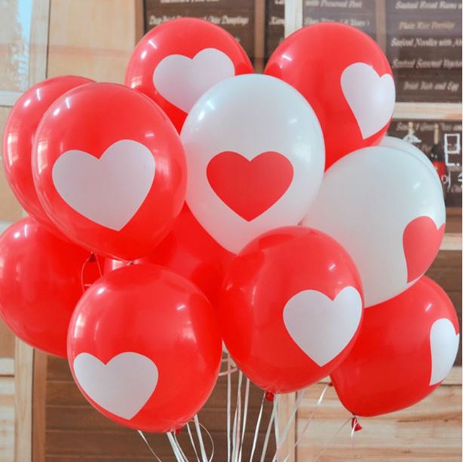 20 PACK Premium Heart Balloons 12 cute Love Party | Etsy