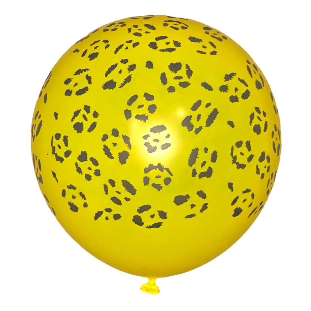 12 Pack Leopard Balloons 12 Animal Balloons Decor - Etsy