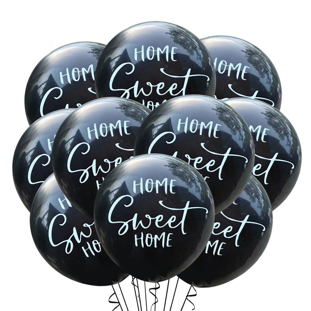 12ct Open House Balloons Latex Red, Open House Event, Realtor ...