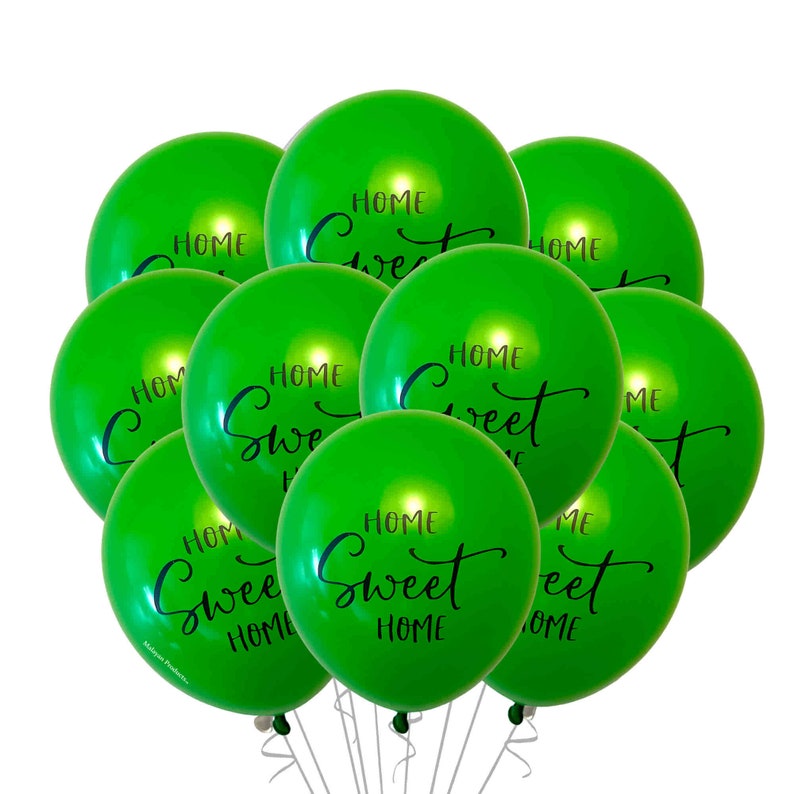 Home Sweet Home Balloons, New House Party Balloons, Housewarming Party ...