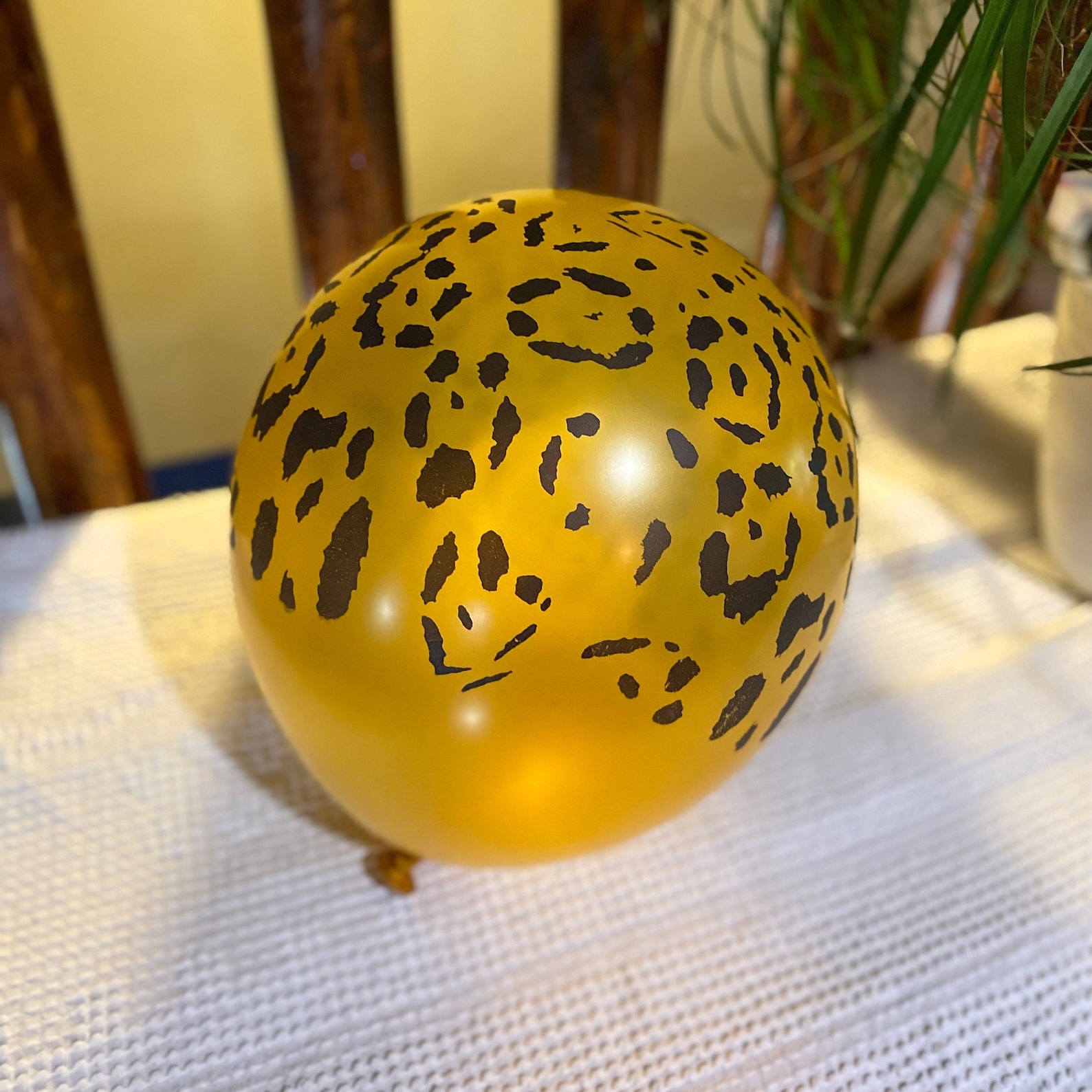 Leopard Balloons, 12" Leopard Party Decorations, Leopard Print Party ...