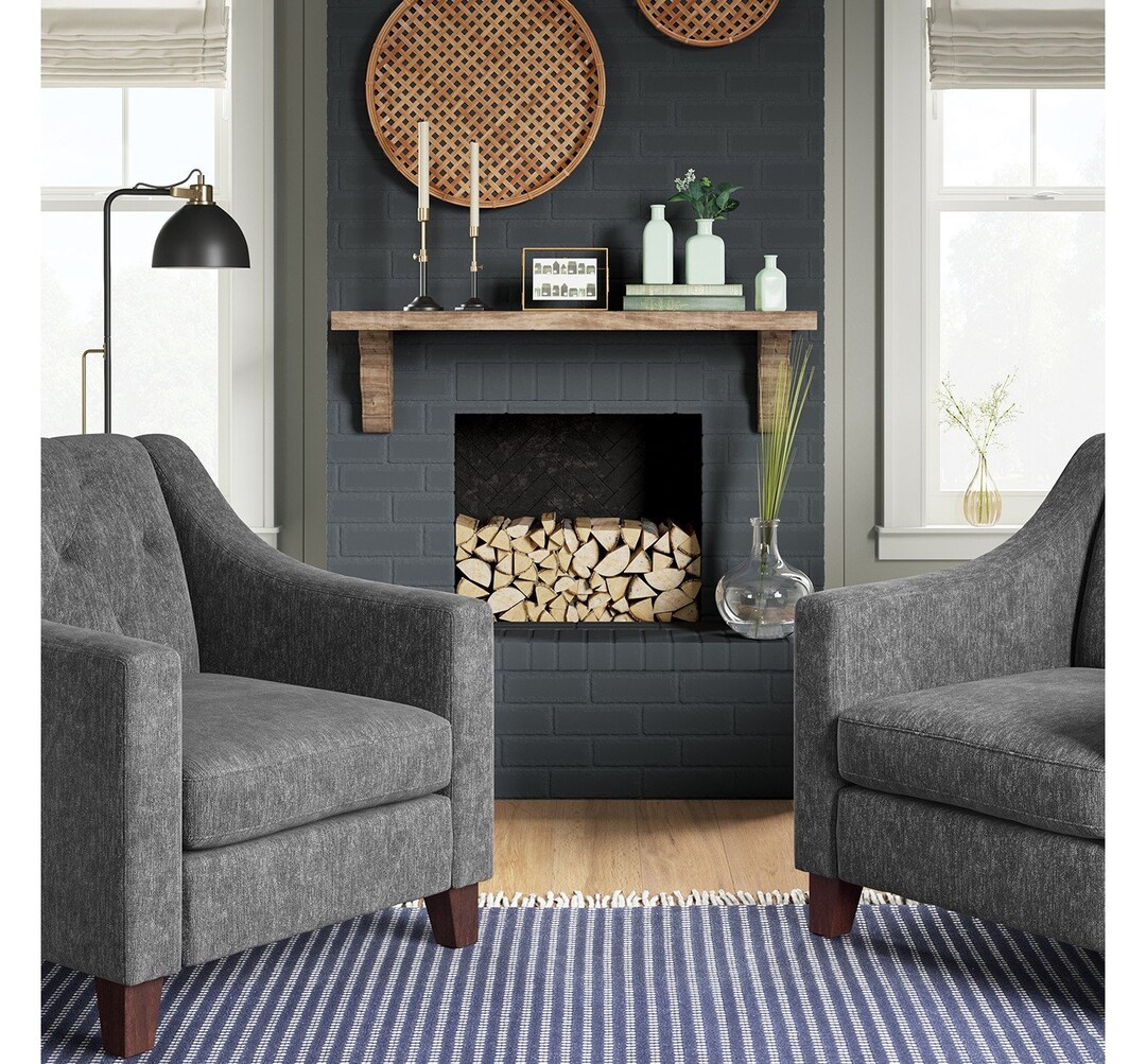 Wicker Woven Bamboo Winnowing Flat Wall Basket Decor Platter Tray Small ...