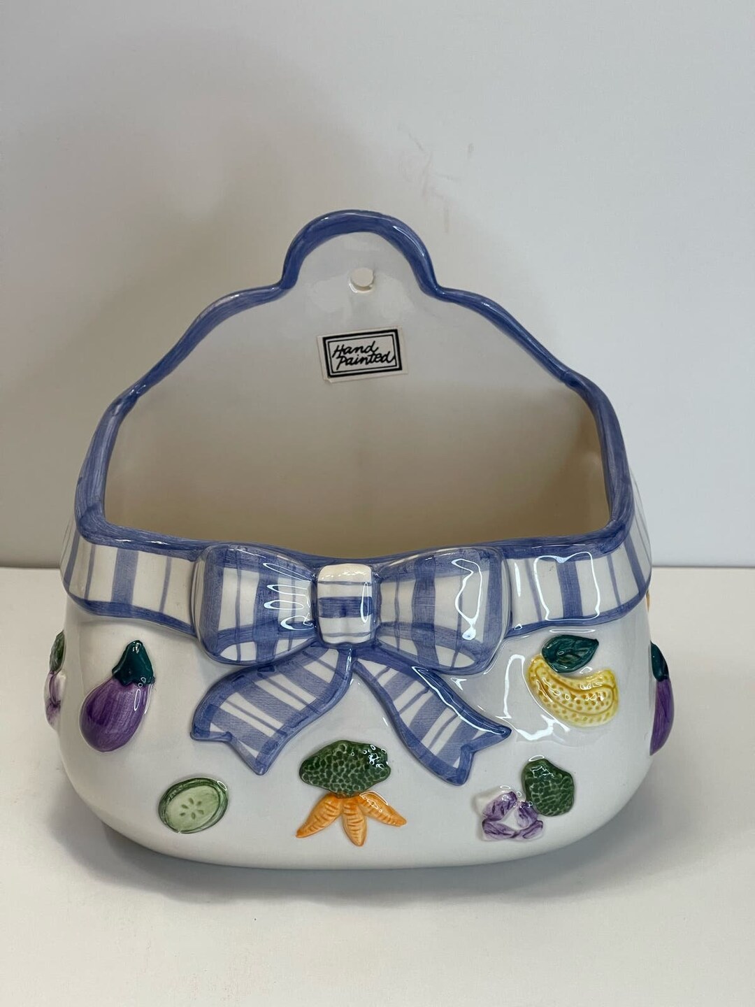 Fitz and Floyd Vintage Vegetable Themed Hand Painted Kitchen Wall ...