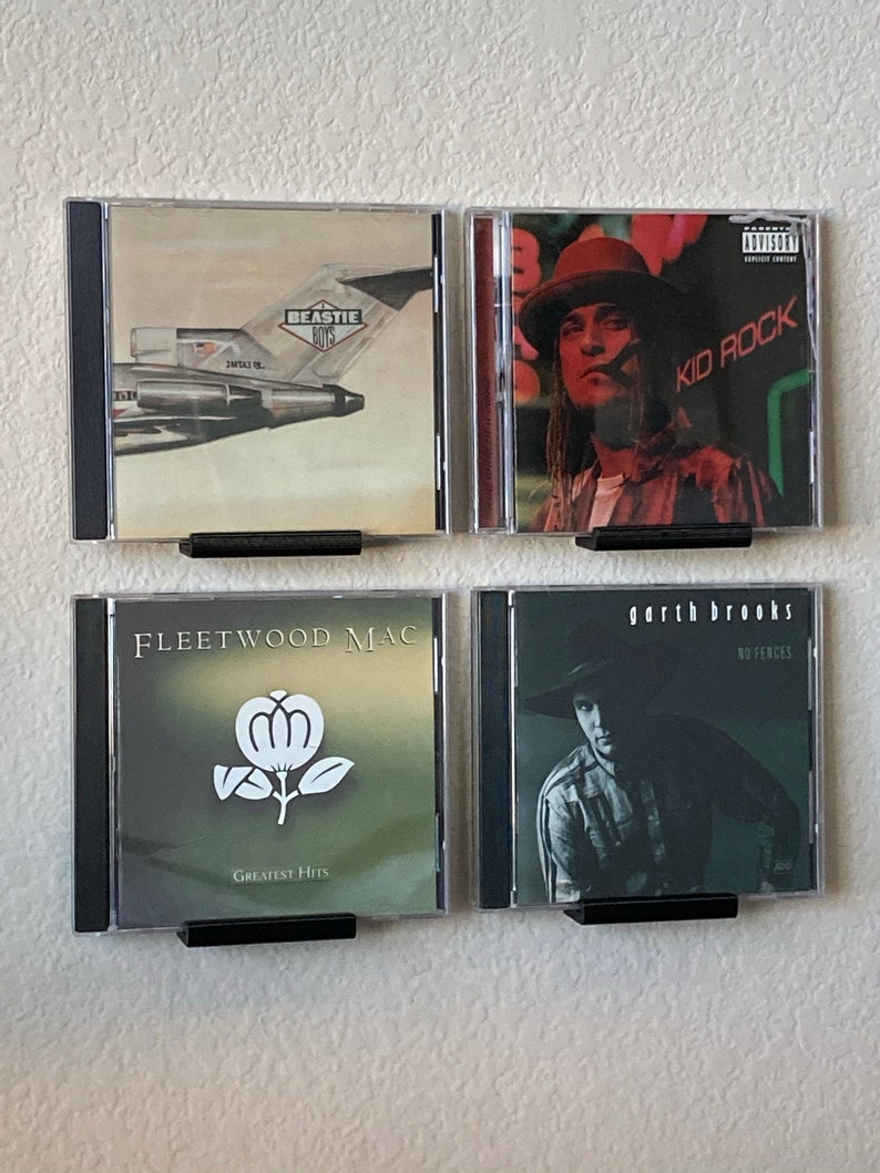 Compact Disc CD Display Wall Floating Mount Shelf - Etsy