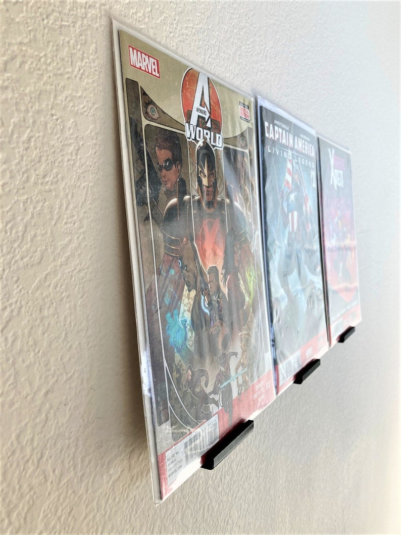 Comic Book Display Wall Shelf Floating Mount - Etsy