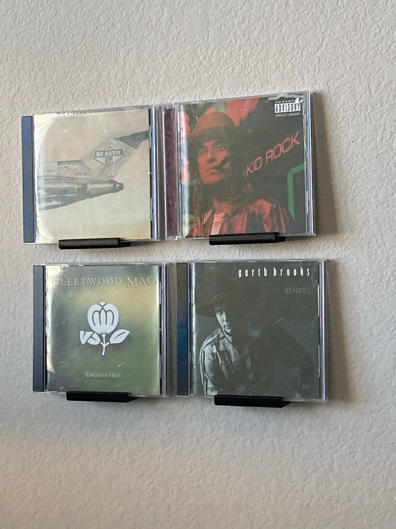 Compact Disc CD Display Wall Floating Mount Shelf - Etsy