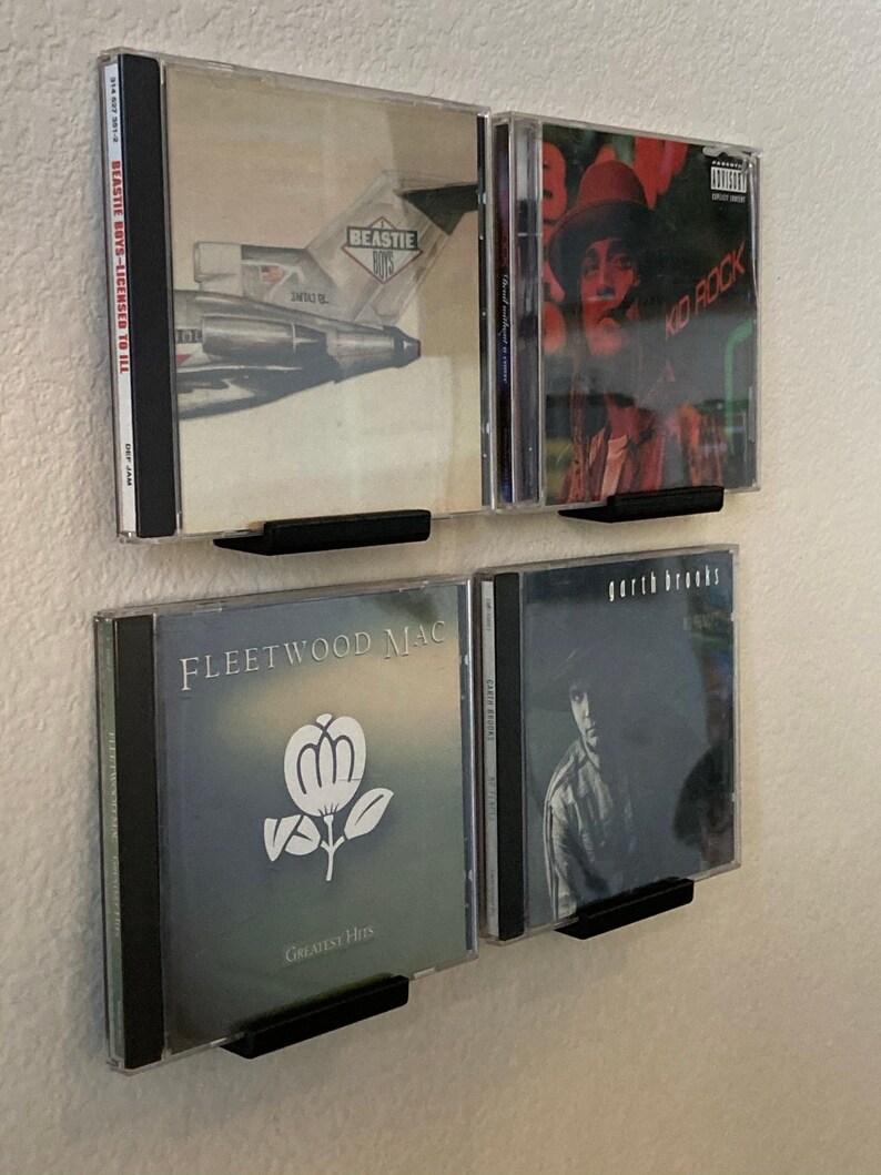 Compact Disc CD Display Wall Floating Mount Shelf - Etsy