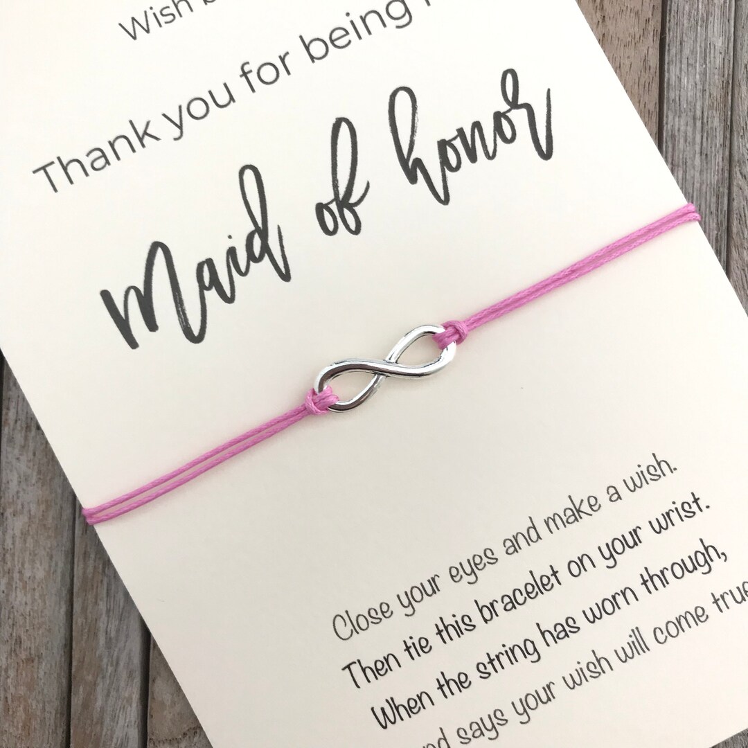 Maid of Honour Card, Maid of Honour Gift, Maid of Honor Box Idea ...