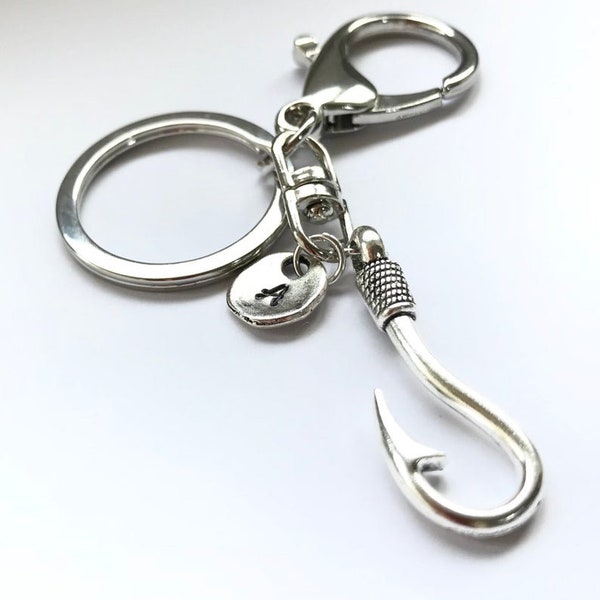 Fishhook Keychain - Etsy