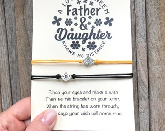 Father Daughter Bracelet - Etsy
