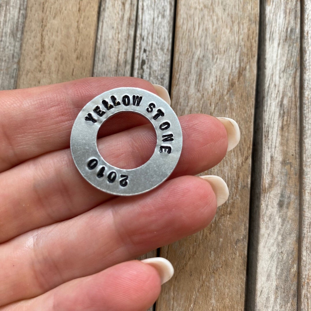 Travel Token Key Ring, Travel Lover Gift, Travel Charms, Hand Stamped ...