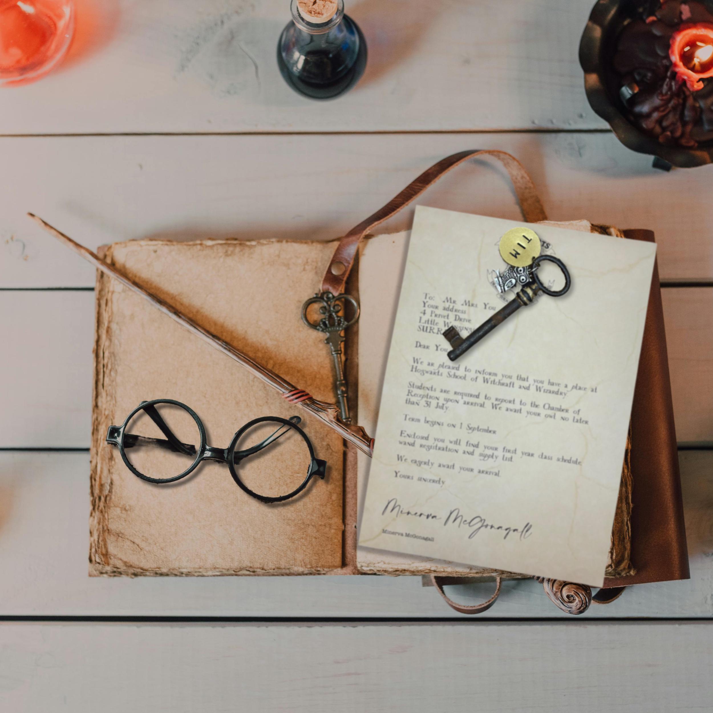 Personalized Printed Wizard School Acceptance Letter, School of ...