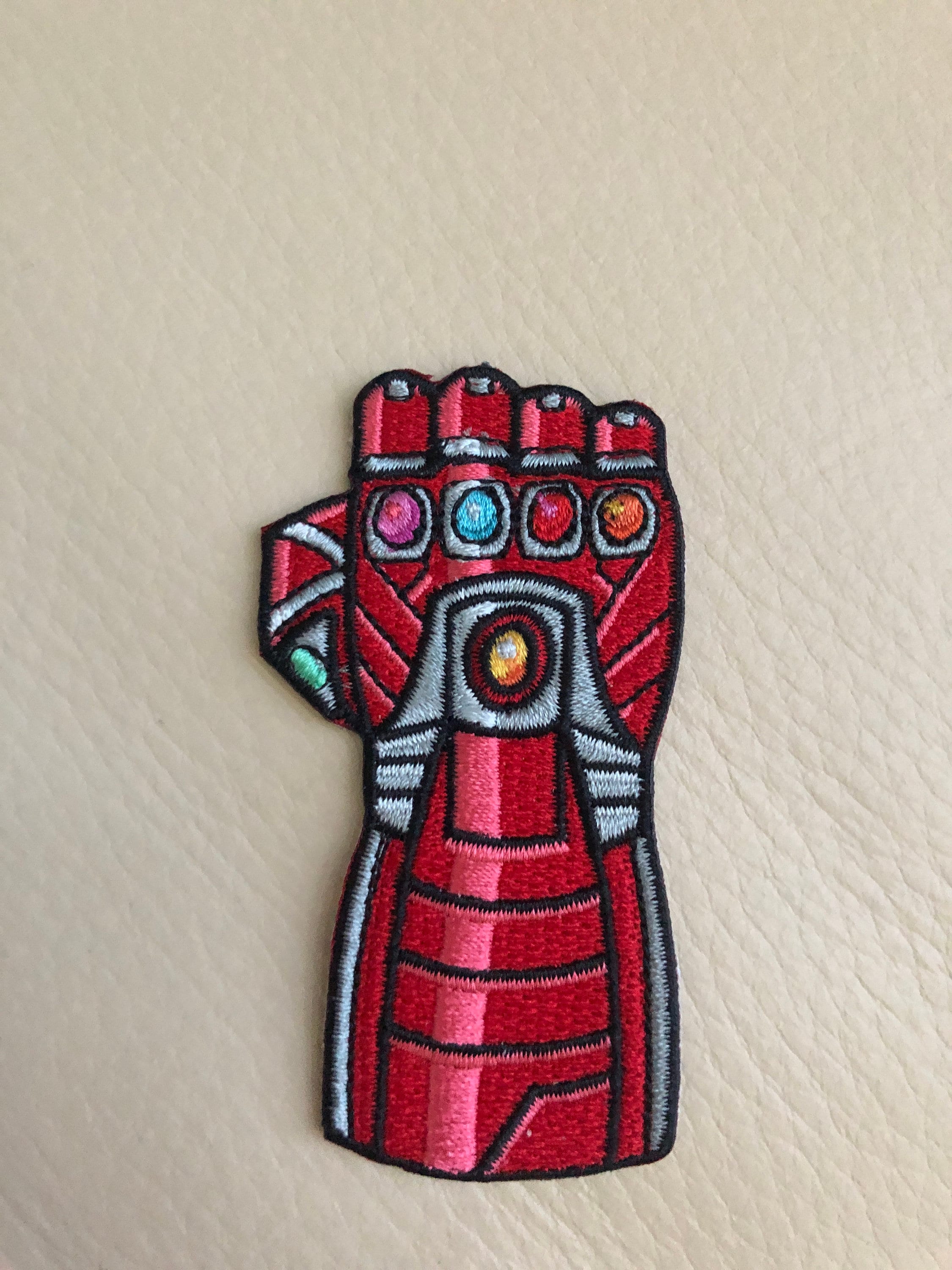 3 Marvel Iron Man Nano Gauntlet Infinity War Iron-on - Etsy