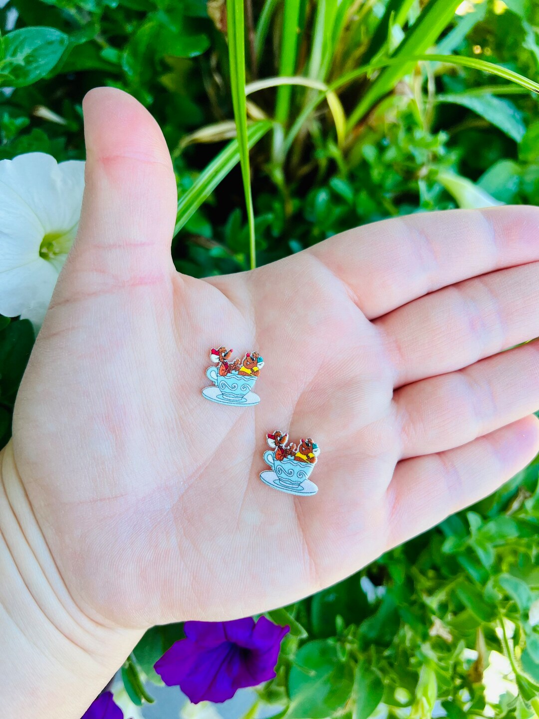 Mice in Cinderella Earrings: Jacque and Gus Gus, Disney Princess ...