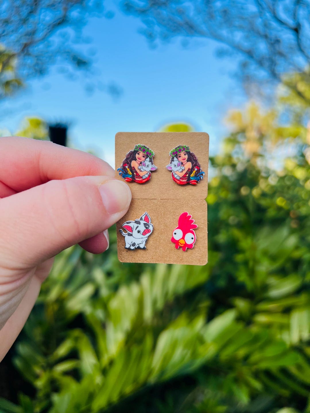 Polynesian Wayfinder Earrings/hei Hei Earrings/pua Earrings/moana ...