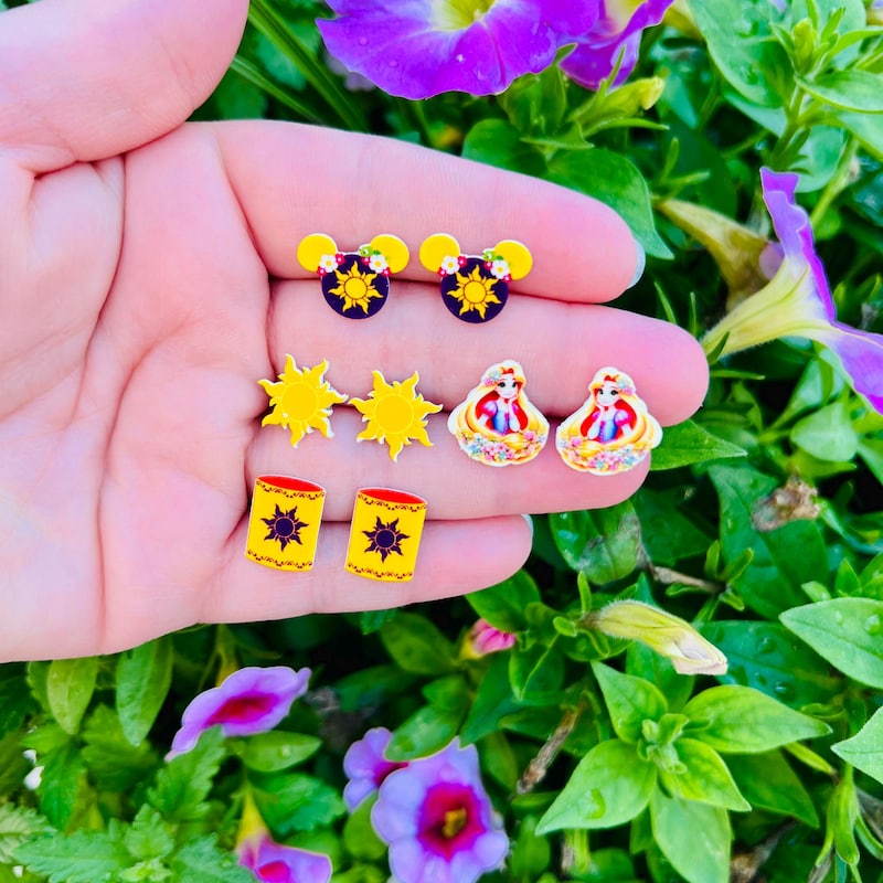 Tangled Flower Earring - Etsy