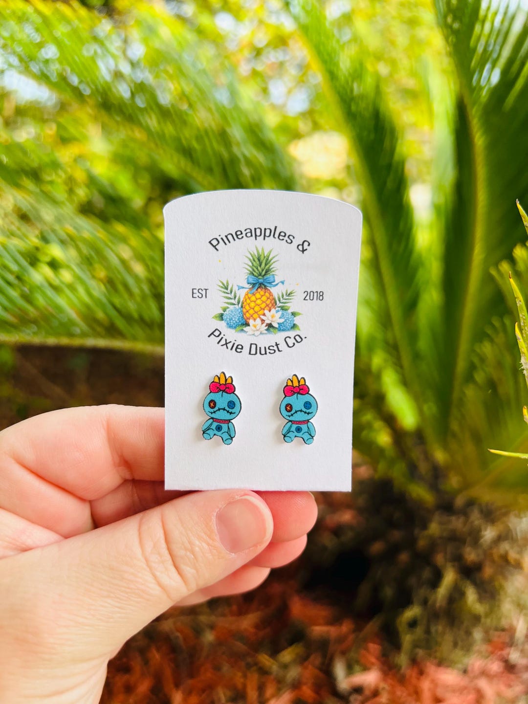 That Doll From That 626 Movie Earrings/lilo and Stitch/ohana/handmade ...