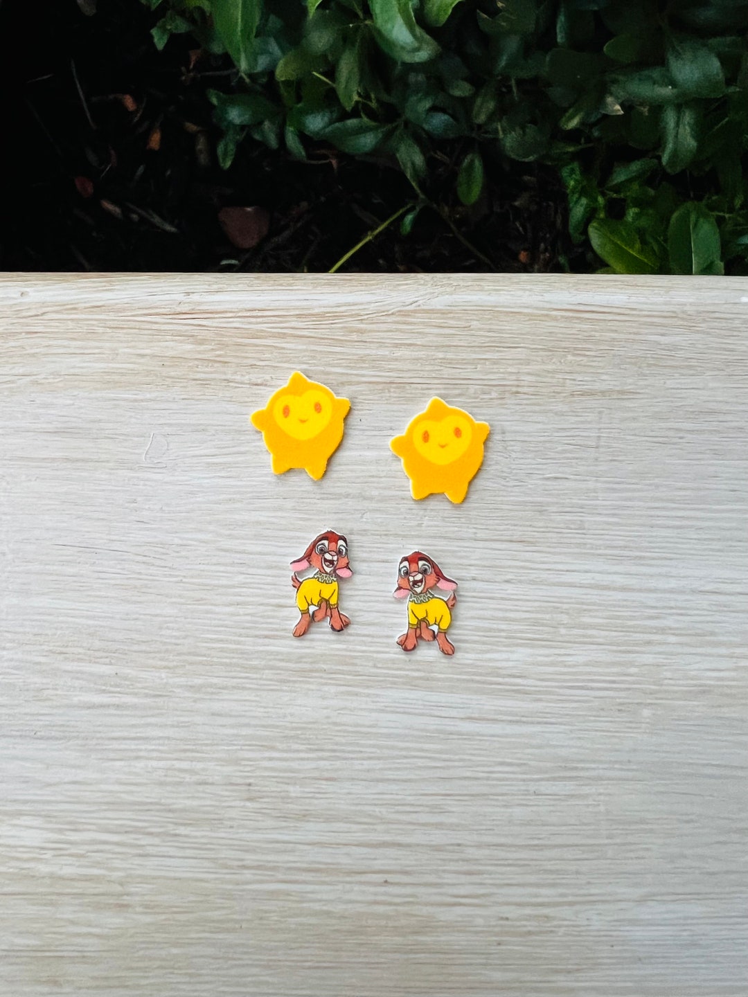 Wish Earrings/pascal Earrings/tangled/disney Princess Sidekick/rapunzel ...