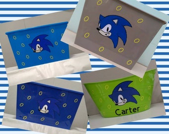 Custom Sonic Basket - Etsy