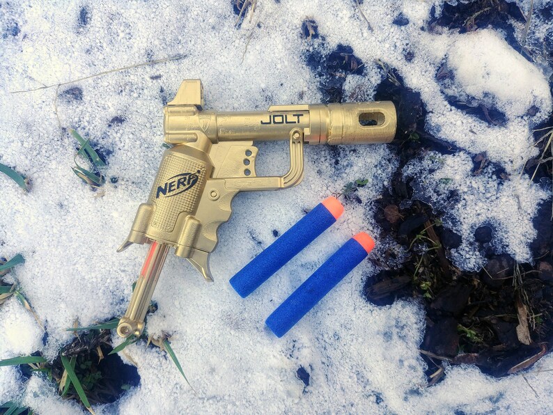 Custom Nerf Jolt Gold: Modded and Painted | Etsy
