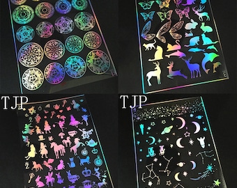 Resin sticker | Etsy