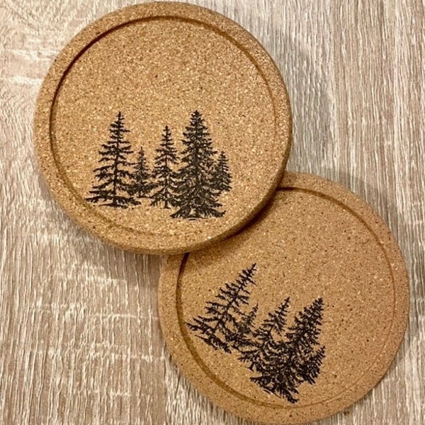 Pine Coasters - Etsy