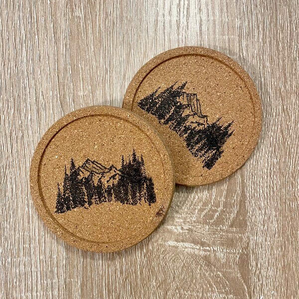 Pine Coasters - Etsy