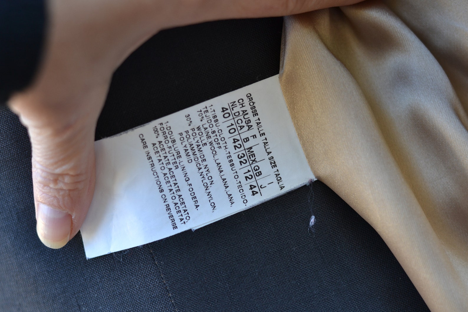 Intrend Max Mara Group Camel Wool Coat Women / Shawl - Etsy