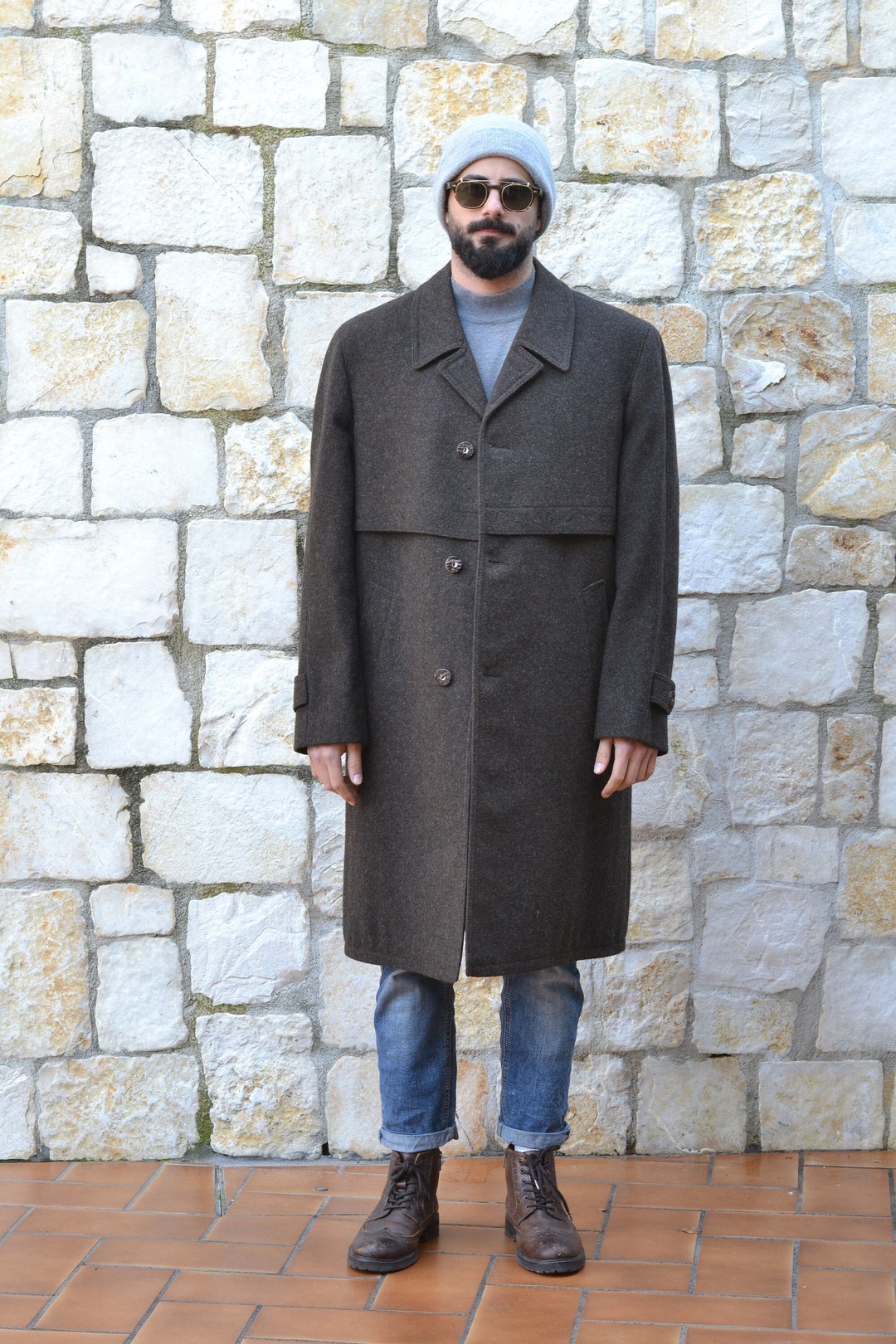 Hirschberg - Original Tyroler Loden / Traditional Loden Coat Men ...