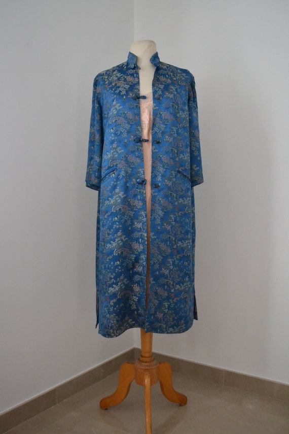60s Vintage Cheongsam Jacket, Chinese Kimono Jacket, … - Gem