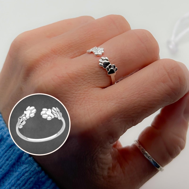 Cat Ring One Size - Etsy UK
