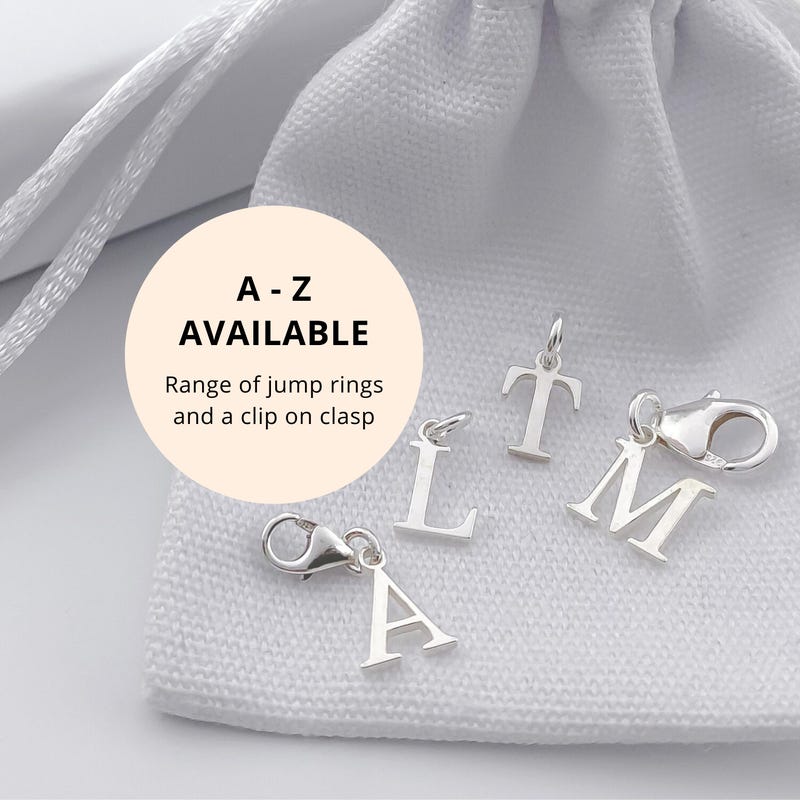 Letter K Silver Bracelet - Etsy UK