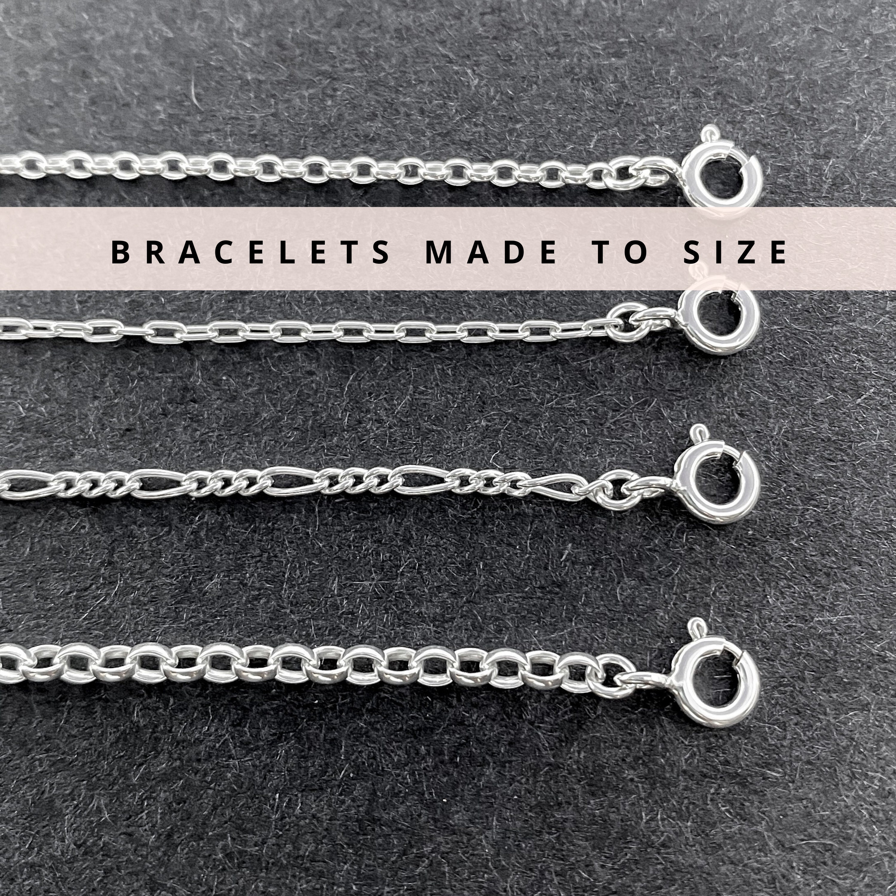 Sterling Silver Cable Bracelets