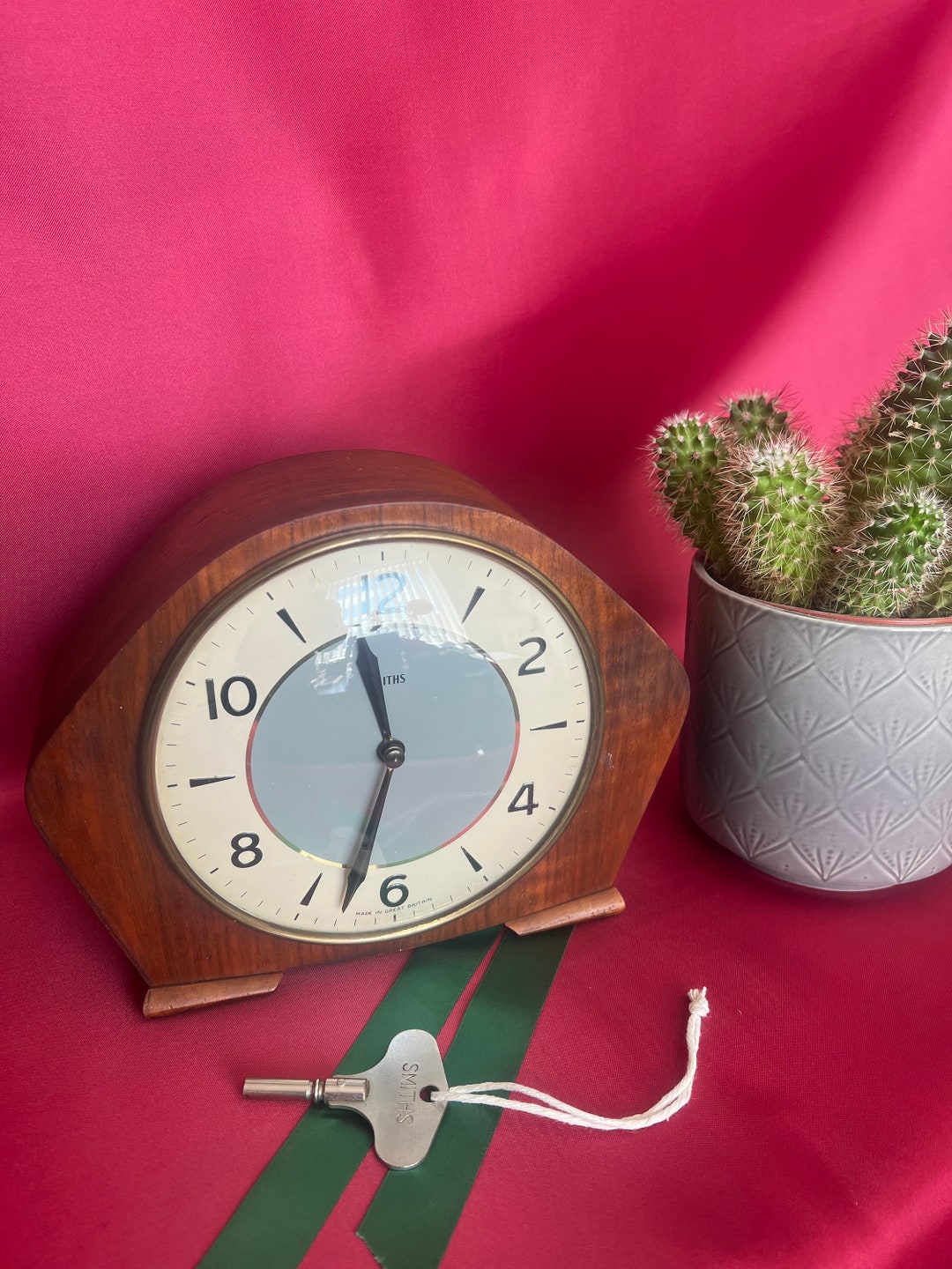 Small Mantel Clock 1950-1960 SMITHS - Etsy