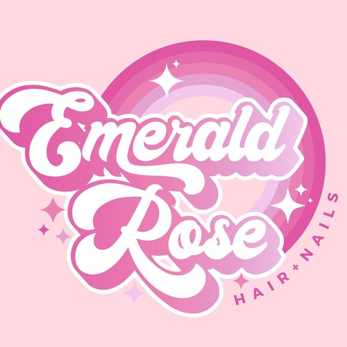 Retro Beauty Logo Template Funky Logo Branding Boho Premade - Etsy