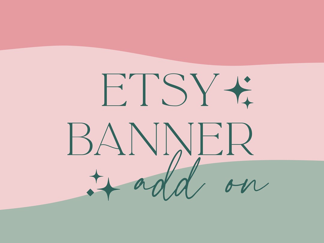 Etsy Banner Design Add On, Designed to Suit Your Logo Gift Card ...