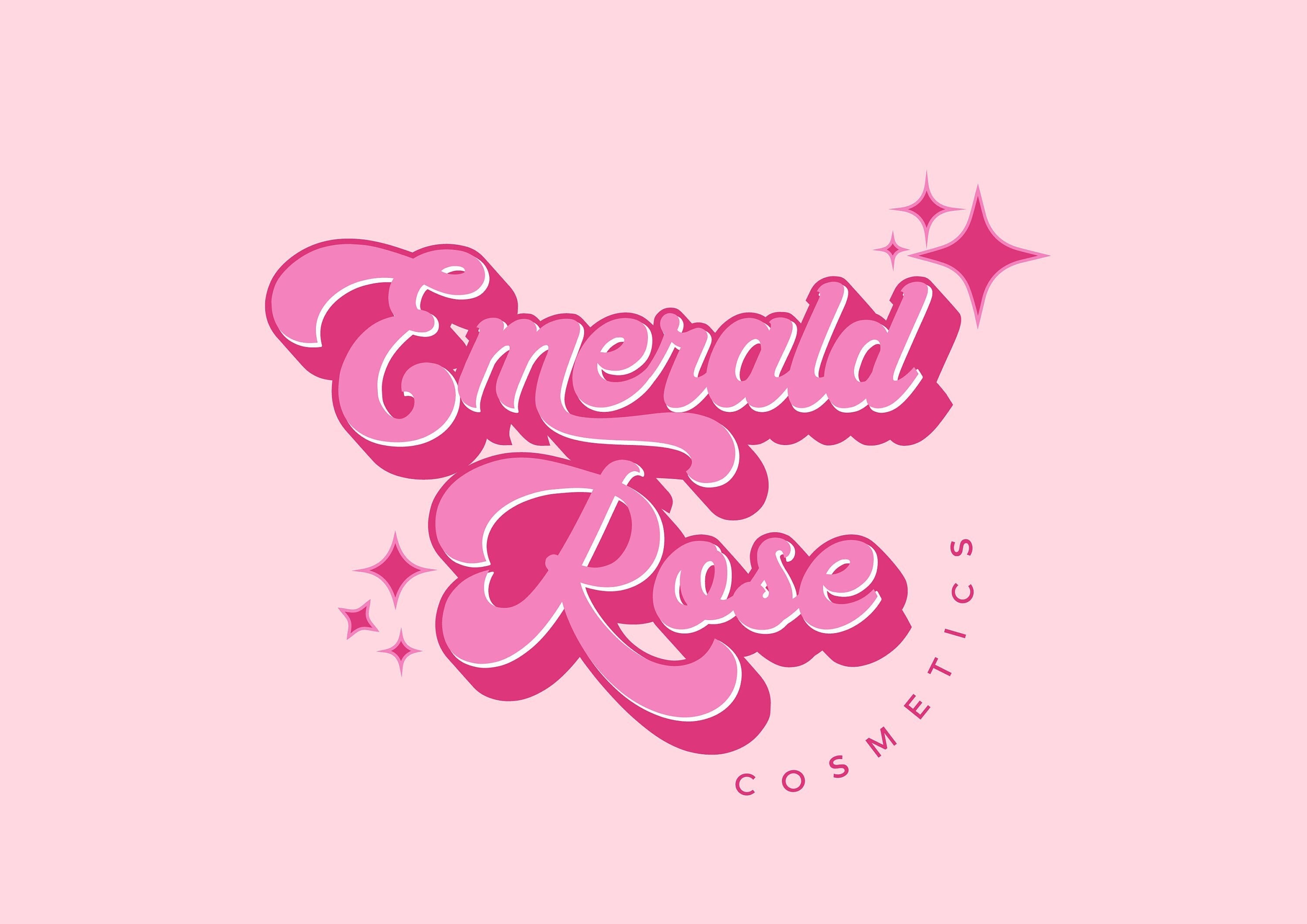 Pink Retro Logo Pretty Beauty Logo Bundle Funky Logo - Etsy