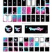 Twilight Retro Logo Purple Pink Teal Beauty Logo Funky Logo - Etsy