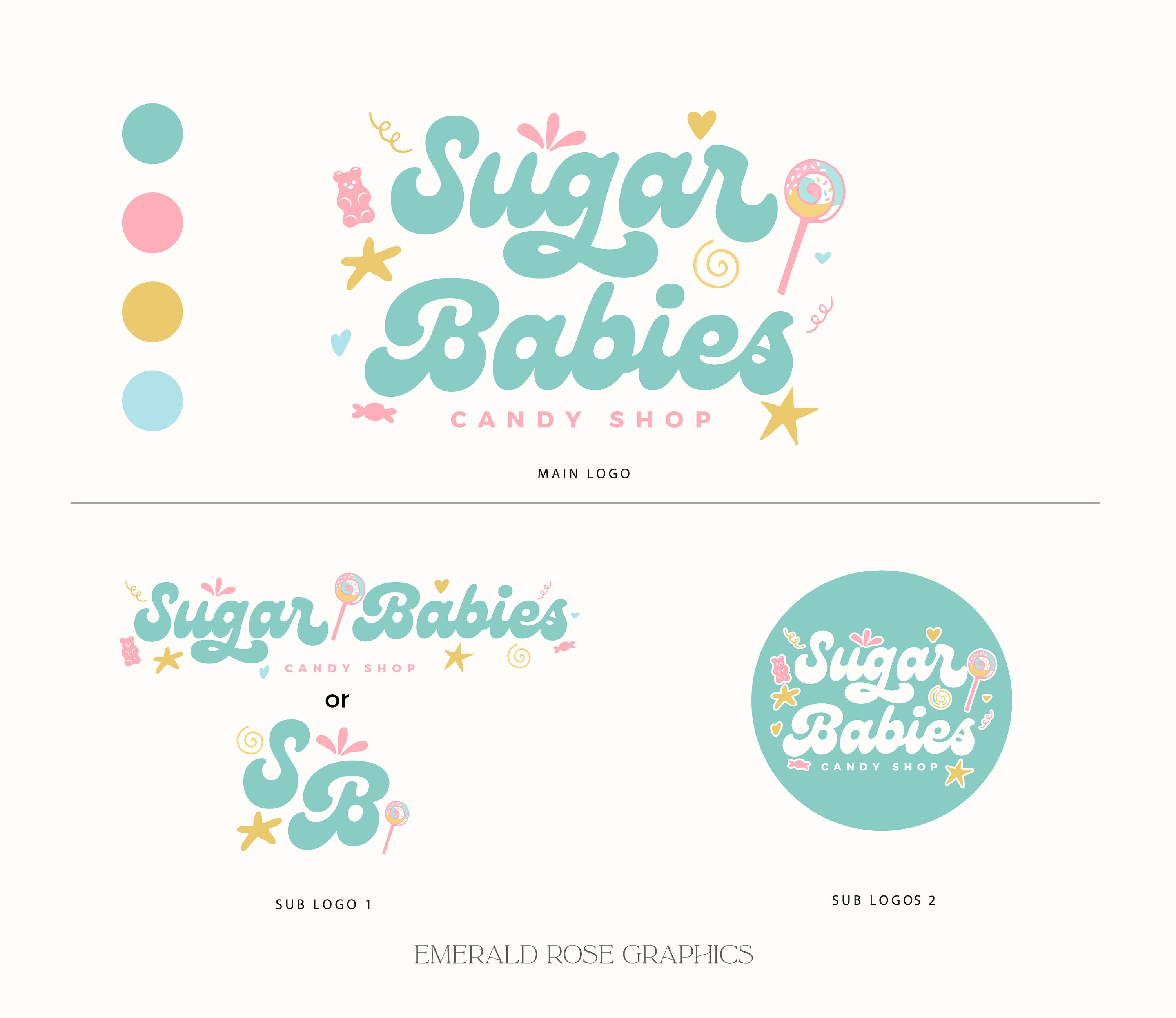 Sugar Babies Candy Logo