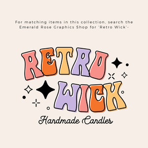 Thank You Card | Wavy Retro Editable Canva Template- Rainbow ...