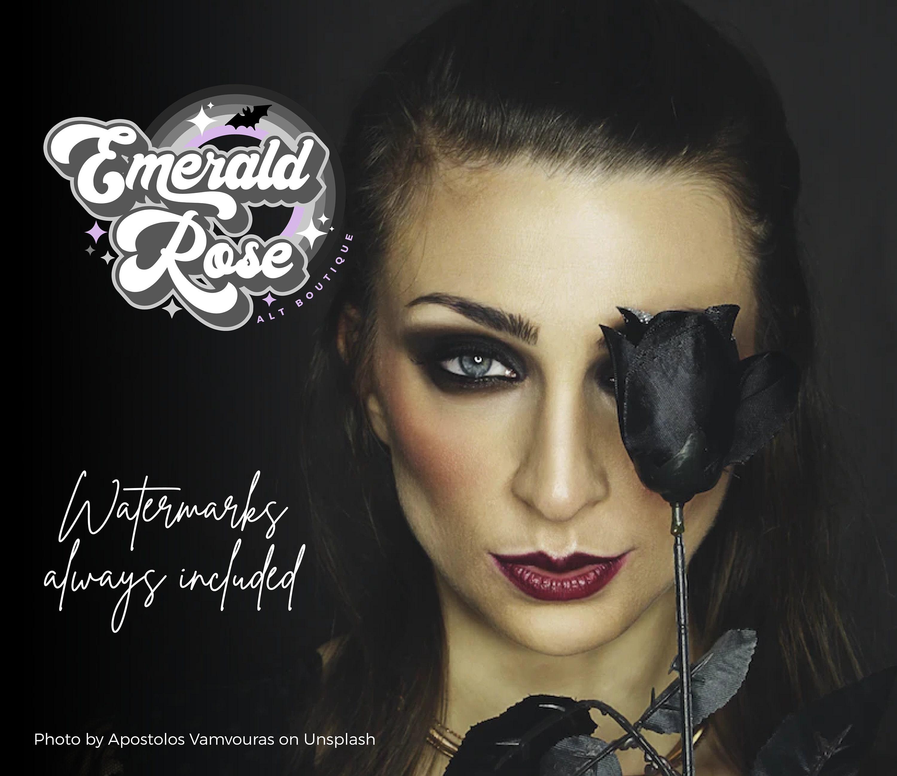 Gothic Rainbow Retro Logo Beauty Logo Bundle Dark Goth Logo - Etsy UK