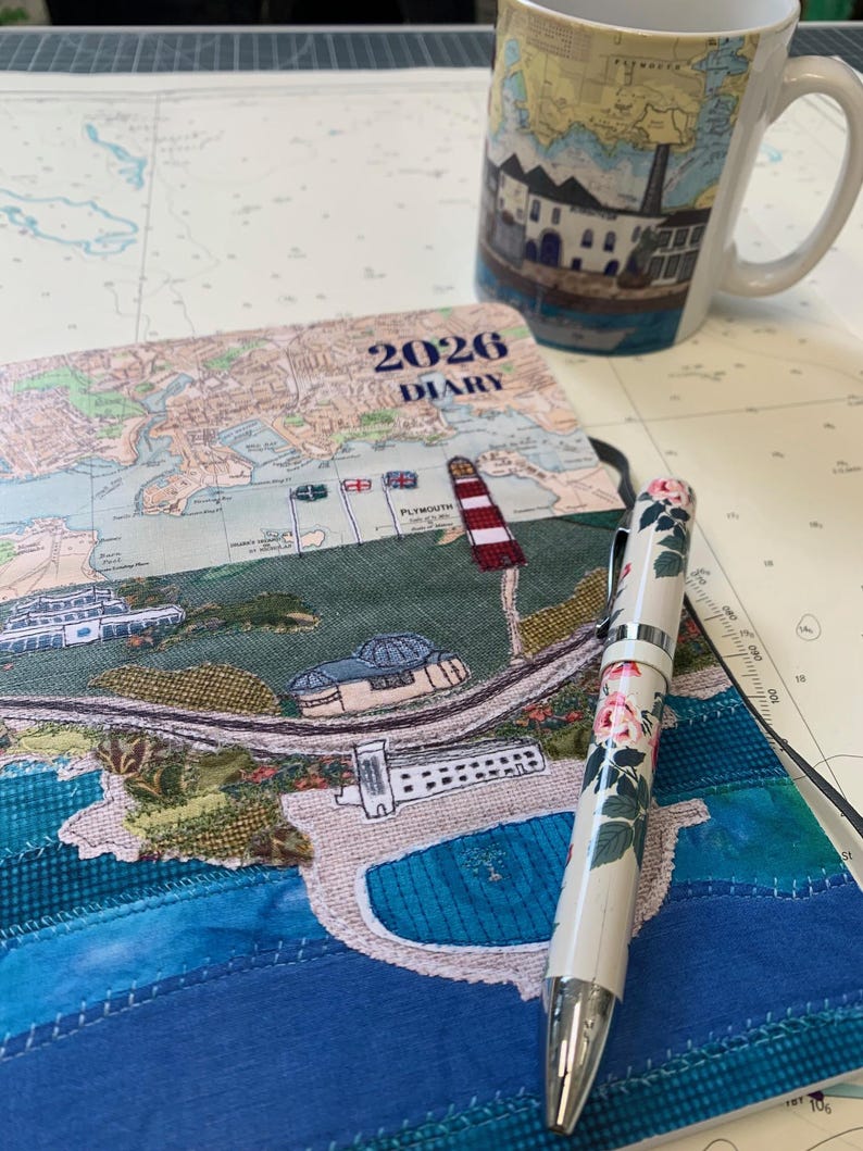 Coastal Diary 2026 Hannah Wisdom Textiles | Textile Art on Old Sea ...