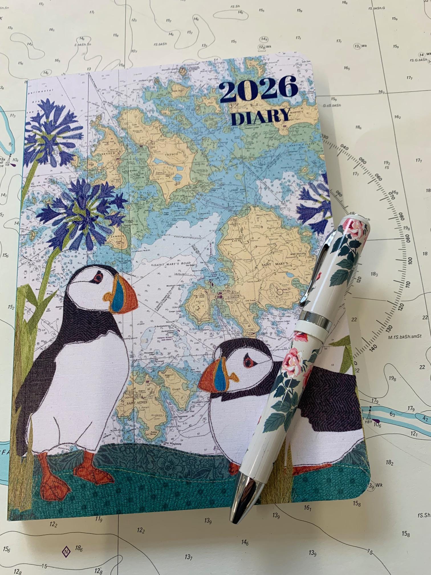 Coastal Diary 2026 Hannah Wisdom Textiles | Textile Art on Old Sea ...