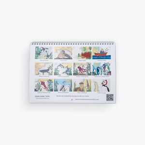Coastal Calendar 2025 Hannah Wisdom Textiles Textile Art on Old Sea ...